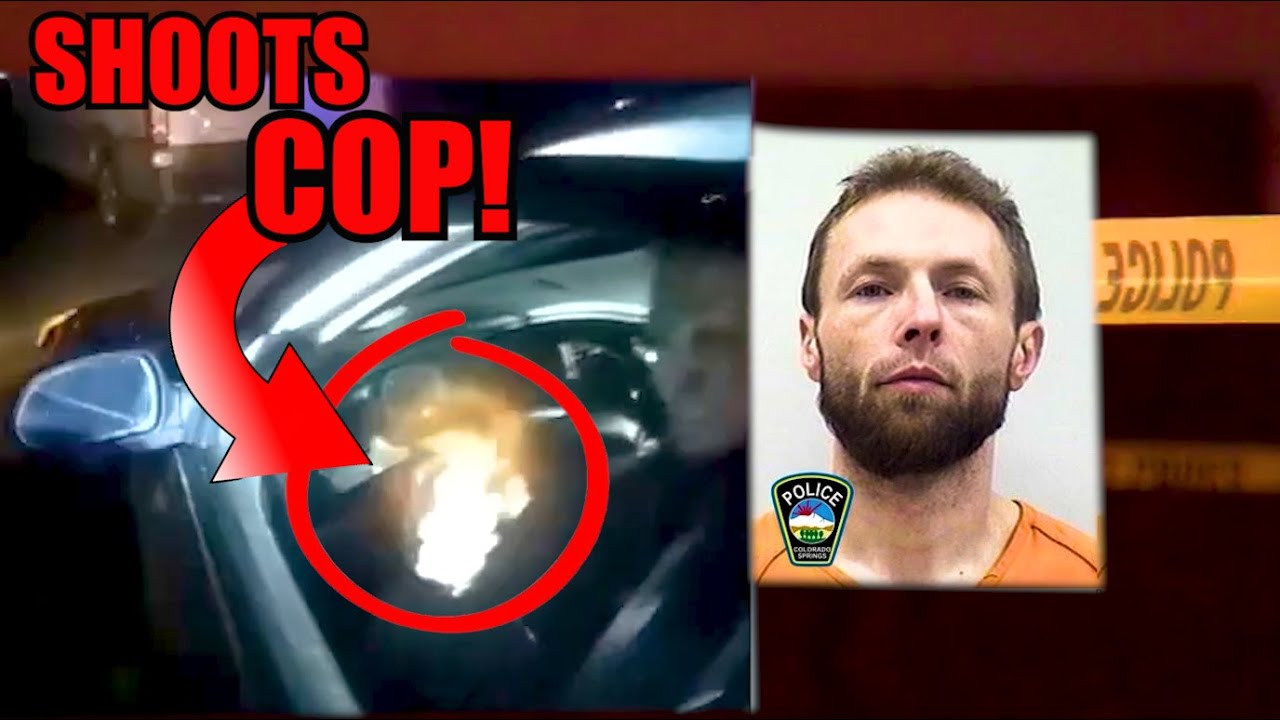 Convicted Killer Shoots Cop! Caught On Camera Convict shooting Police ...