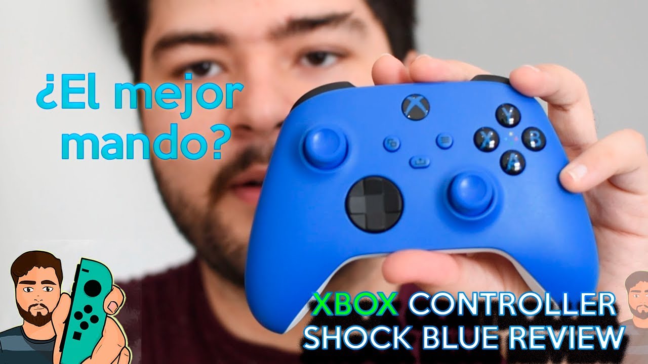 XBOX CONTROLLER SHOCK BLUE (para series S/X) - YouTube