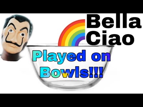 Bella Ciao || Money Heist || Water Xylophone