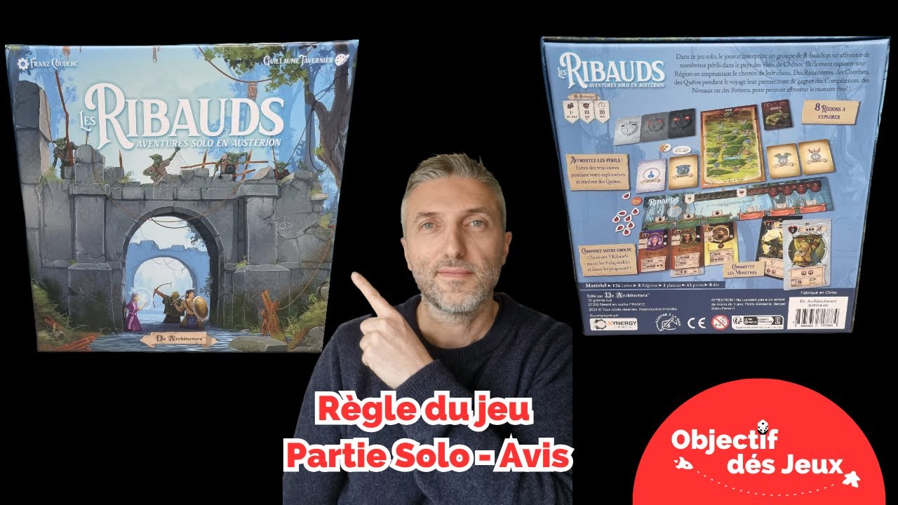 Les Ribauds Comment jouer une partie solo avec vidéo règle du jeu de ...