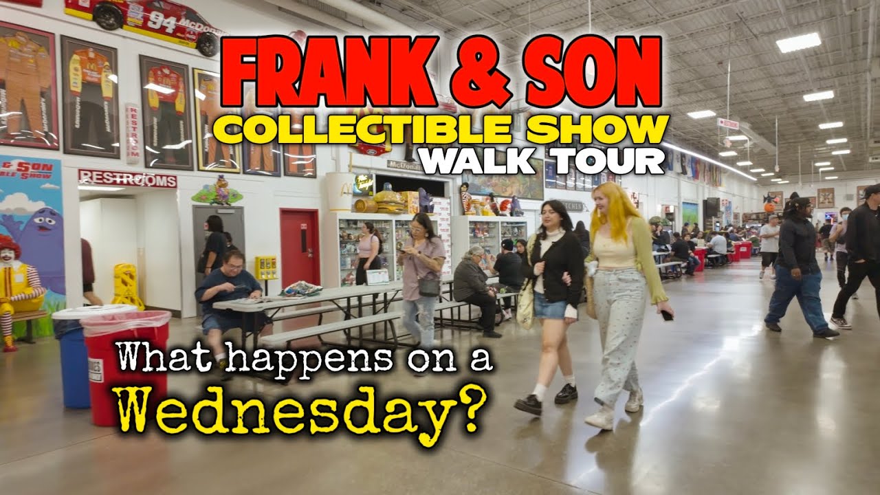 Experience FRANK & SON Collectible Show on a Wednesday! - YouTube