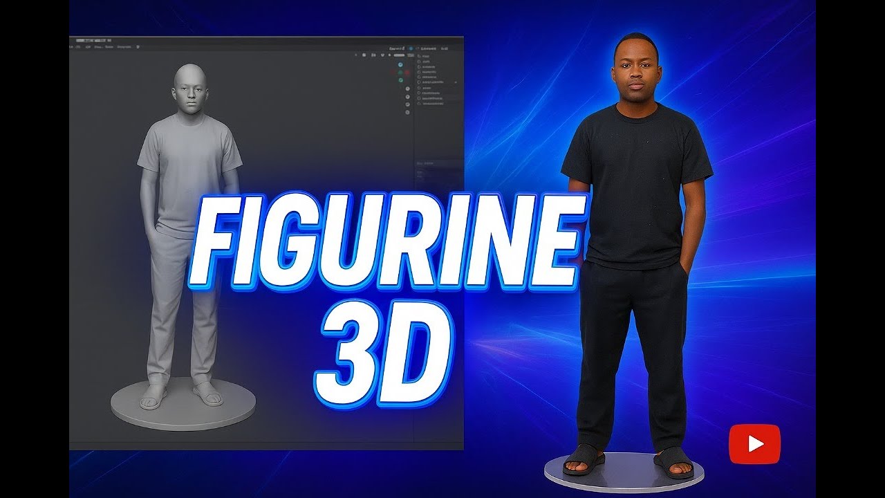 👉 Comment créer ta figurine 3D réaliste (Tuto complet) - YouTube