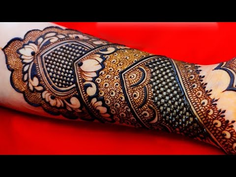 Pakistani Style Full Bridal Mehndi Design |Latest Intricate Mehandi ...