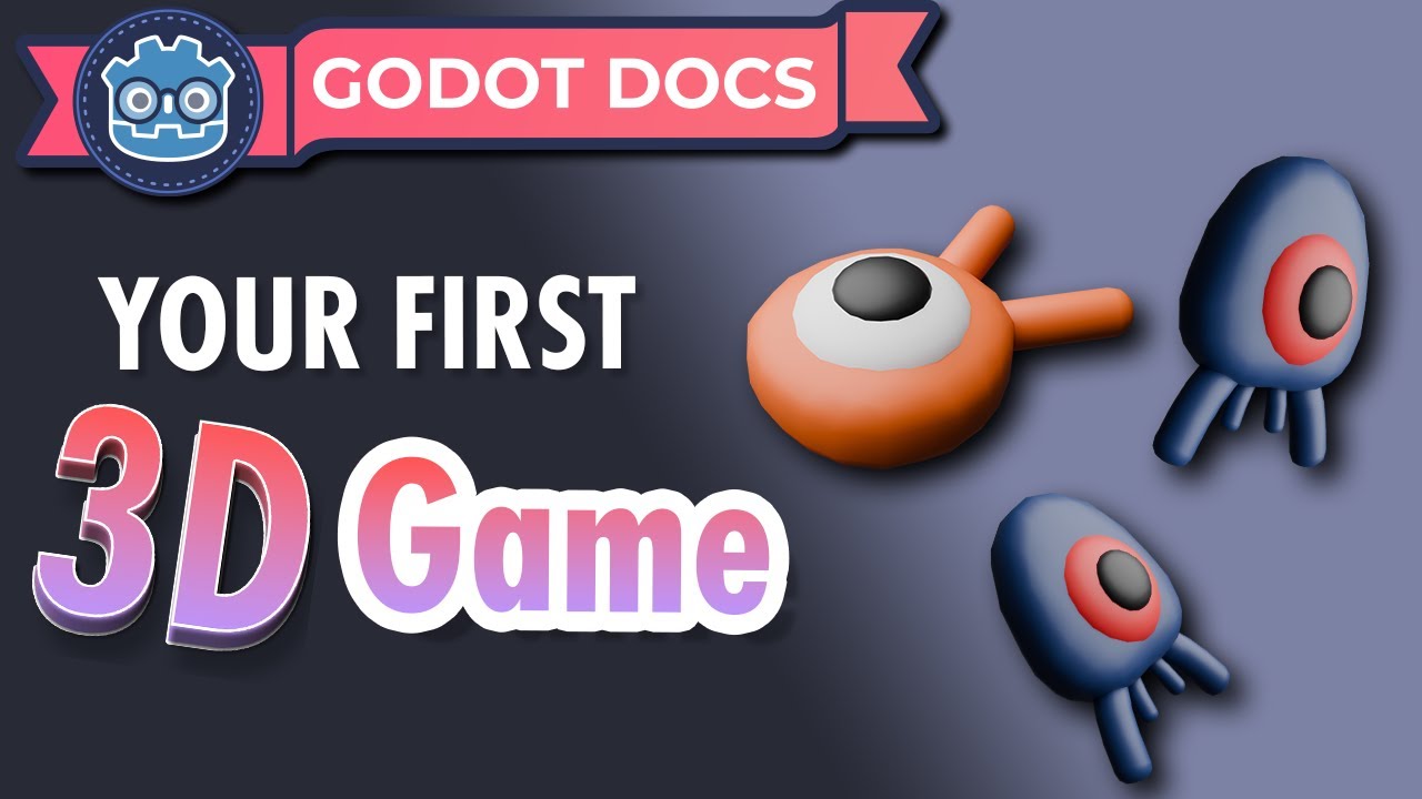 Godot | Documentation | Your First 3D Game (2.3/6) - YouTube