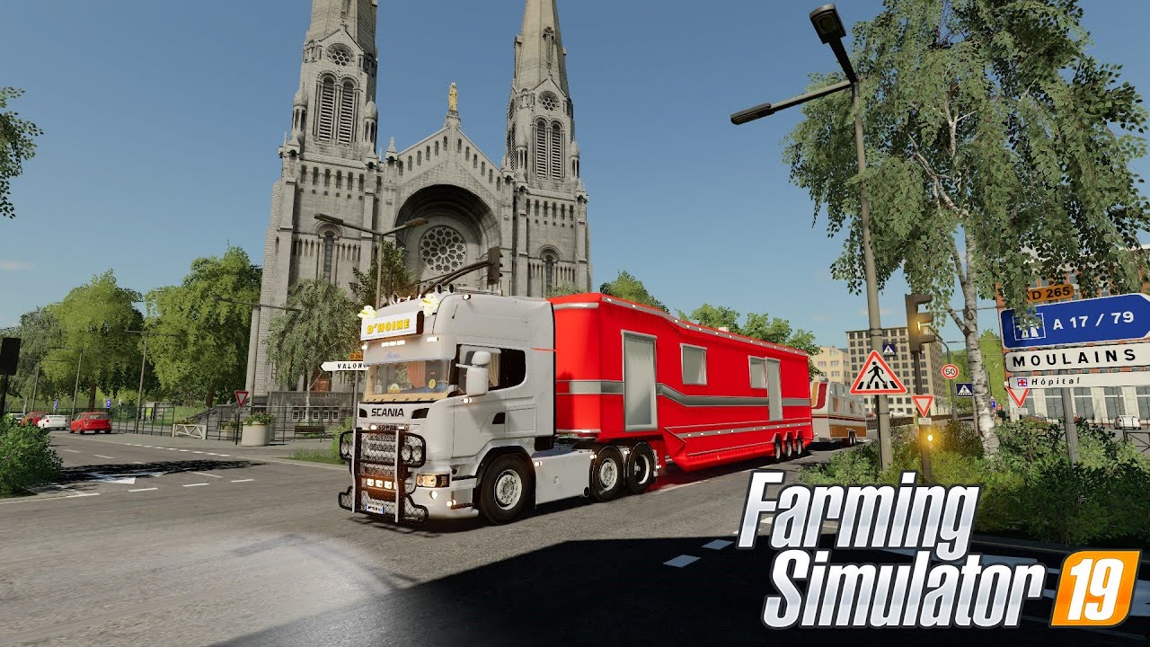 FS 19 arrivé des forains (nouveauté) - YouTube