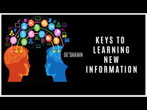 The Key To Learning New Information - YouTube