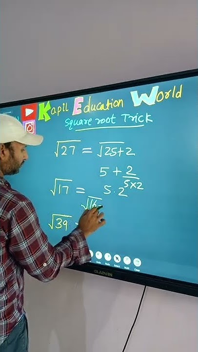 fast square root - YouTube