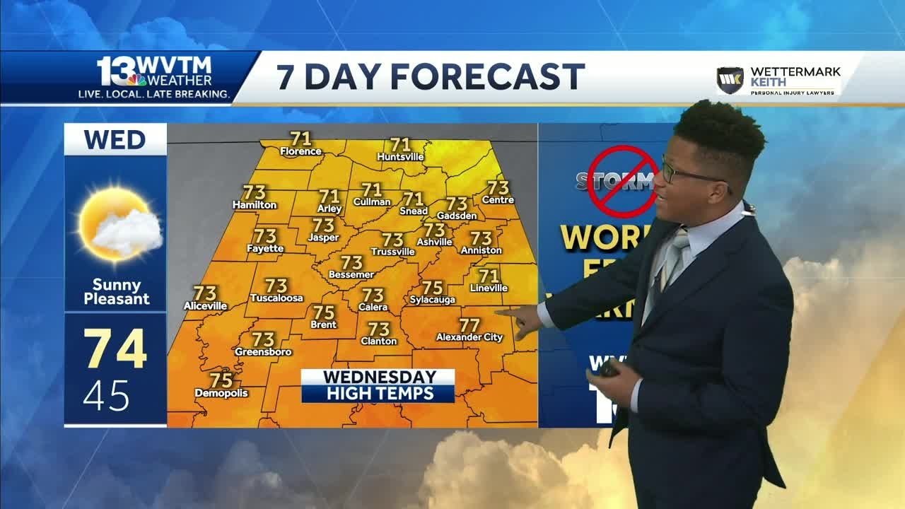 Alabama Heating Up: Highs climb to the 70s in Alabama's weather ...