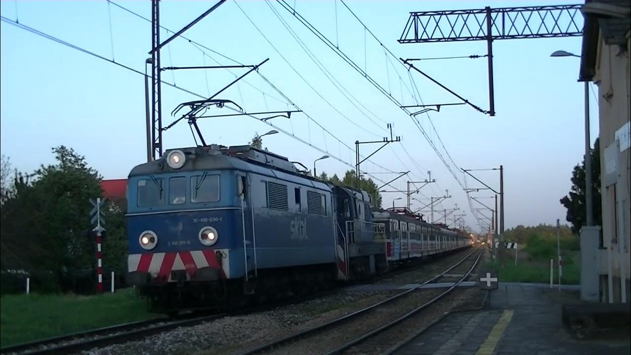 3E-100-030 SKPL + 5xEN57 Przewozy Regionalne na złomowanie || Nisko - YouTube