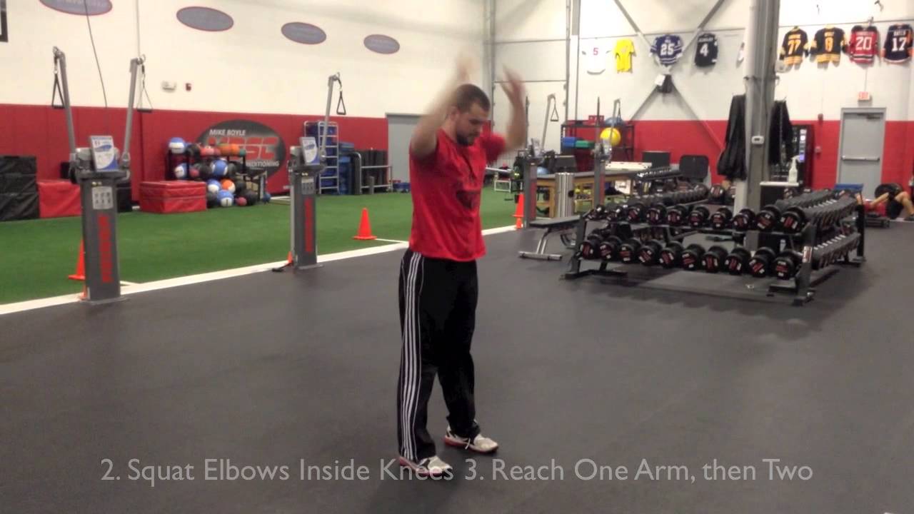 Toe Touch to Squat Corrective - YouTube