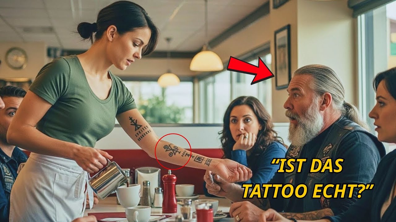 Veteran erstarrt, als er das Tattoo der Kellnerin sieht – Zeichen ...