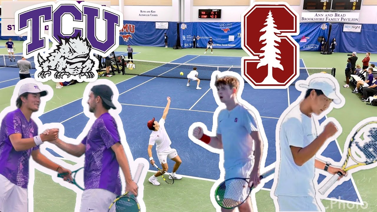 Max Basing/Kyle Kang (Stanford) vs Lui Maxted/Pedro Vives (TCU) - YouTube