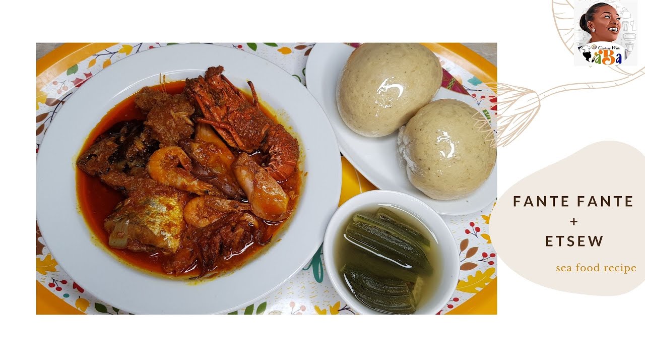 Fante Fante aka Fresh Fish Stew |🥘🐟🐙🐌🦐🦀| Traditional Fante Etsew Recipe ...