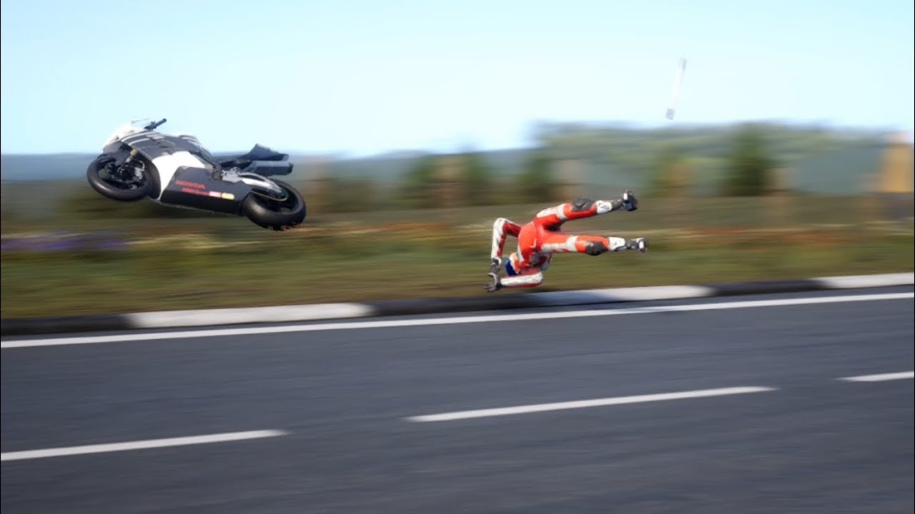 EPIC & CRAZY MOTORCYCLE CRASHES RIDER ACCIDENT - TT Accident Road Biker ...