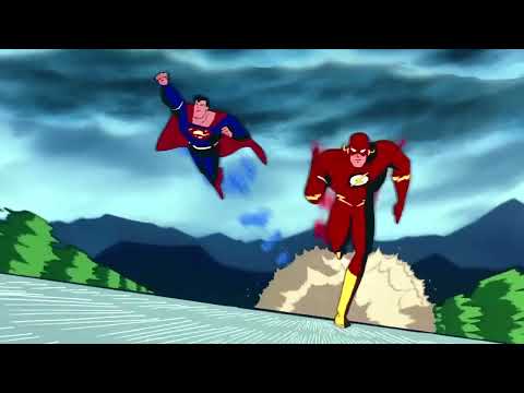 Flash vs Superman Yarışıyor.-Kim Daha Hızlı(Türkçe Altyazılı)