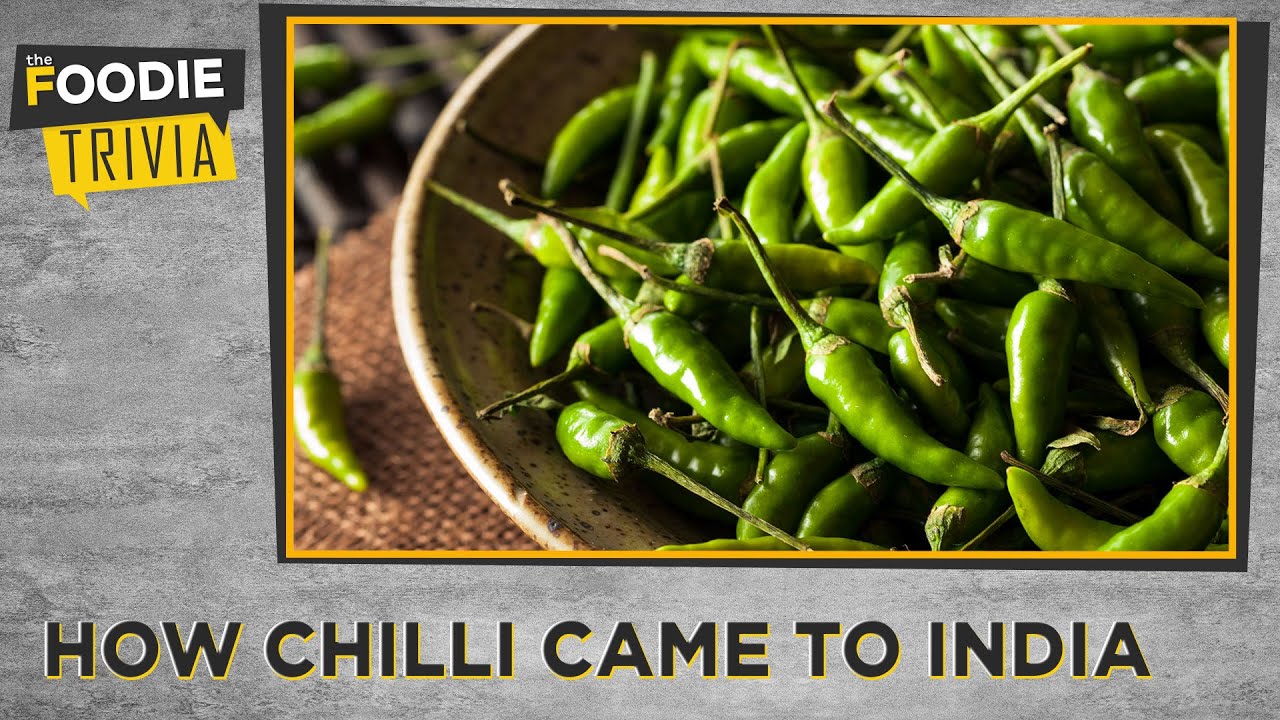 How Chilli Came To India | History Of Chilli | Foodie Trivia | The ...