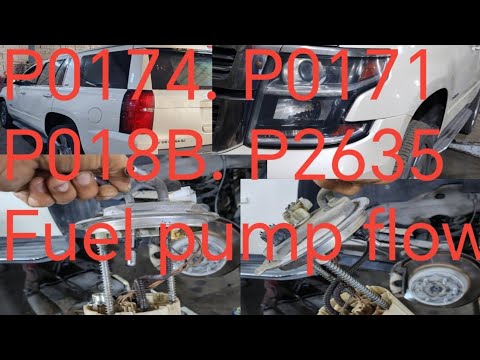 P0171. P0174. P018B. P2635 fuel pump problem fuel pump replace code fix ...