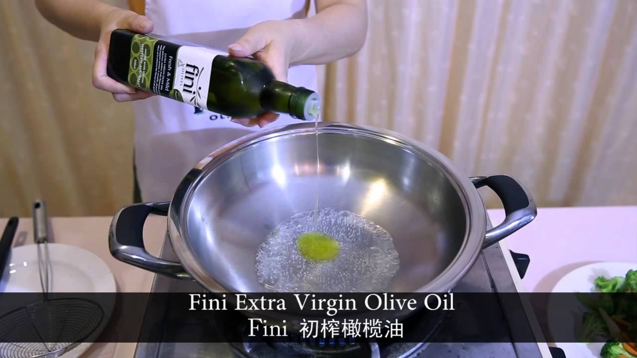 Fini Extra Virgin Olive Oil mix vegetables - YouTube