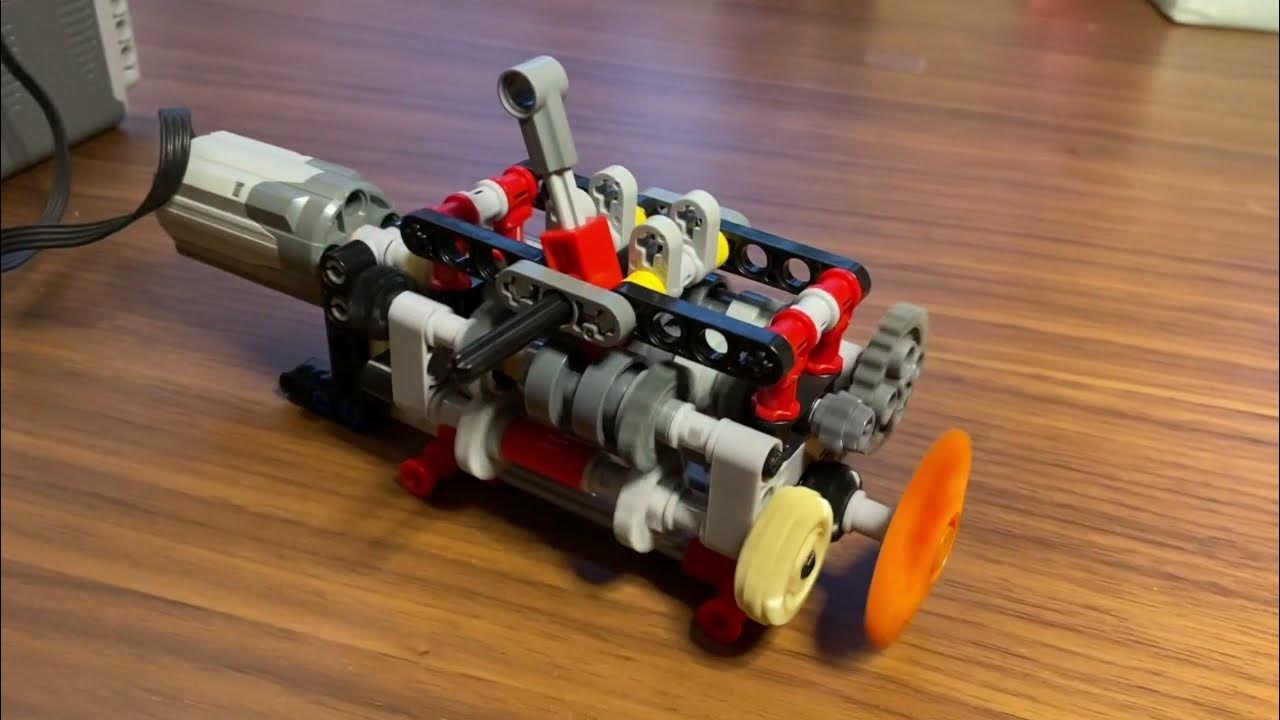 Making a Lego 6-speed gearbox - YouTube