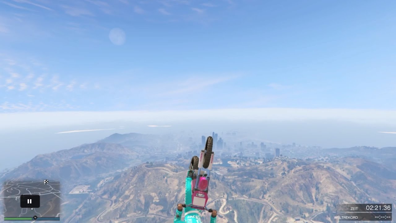 Grand Theft Auto V #Glide Map - YouTube