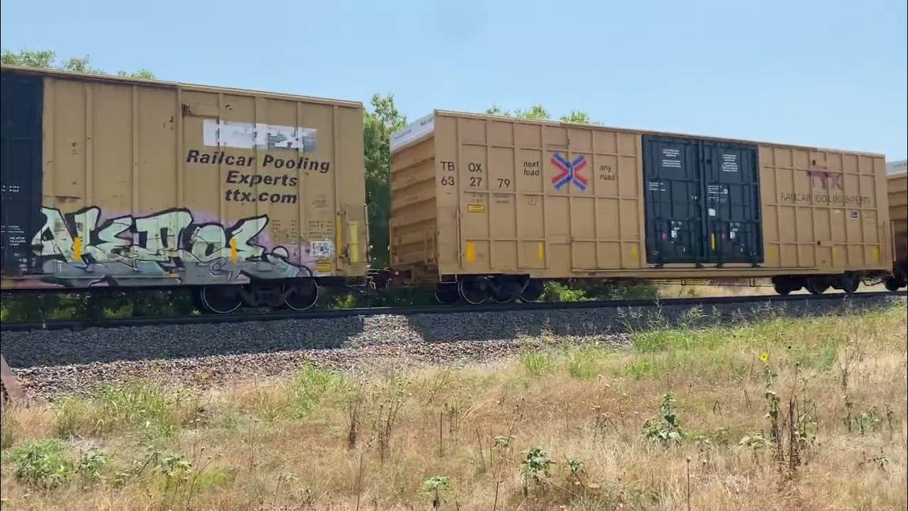 Northbound CPKC mixed freight - YouTube
