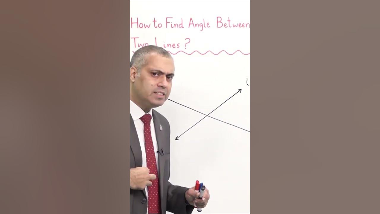 PGC Lectures-Inter Part 2-KPK Board-Mathematics-Chapter 06-Exercise 6.3. How to Find Angle - YouTube