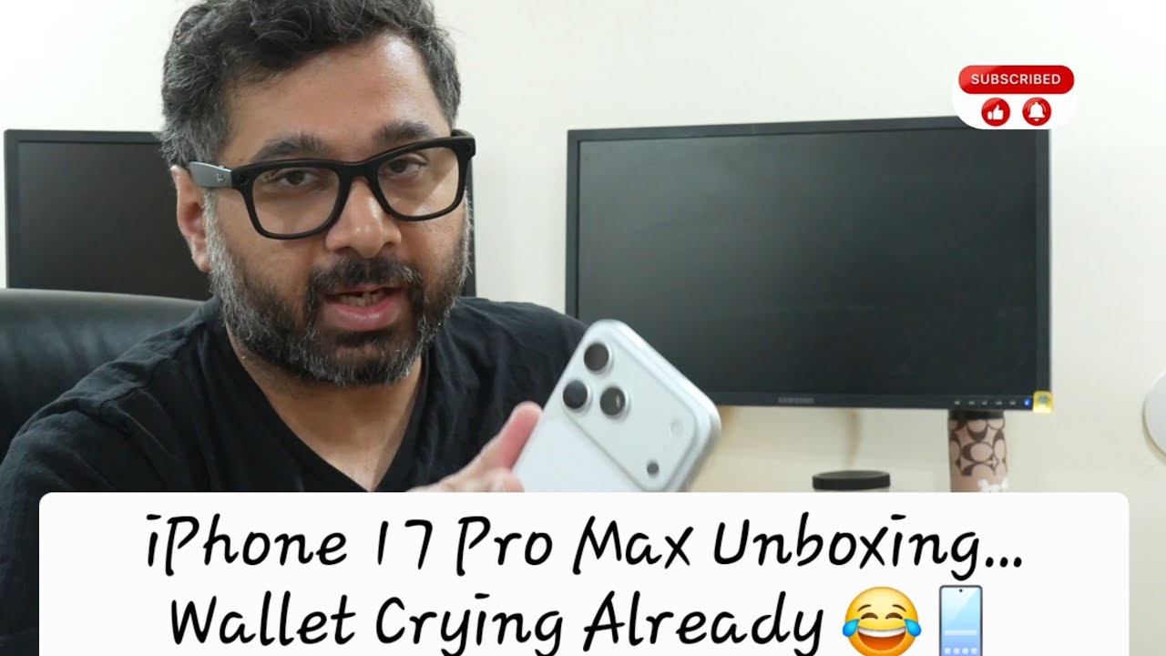 “iPhone 17 Pro Max Unboxing… Wallet Crying Already 😂📱 - YouTube