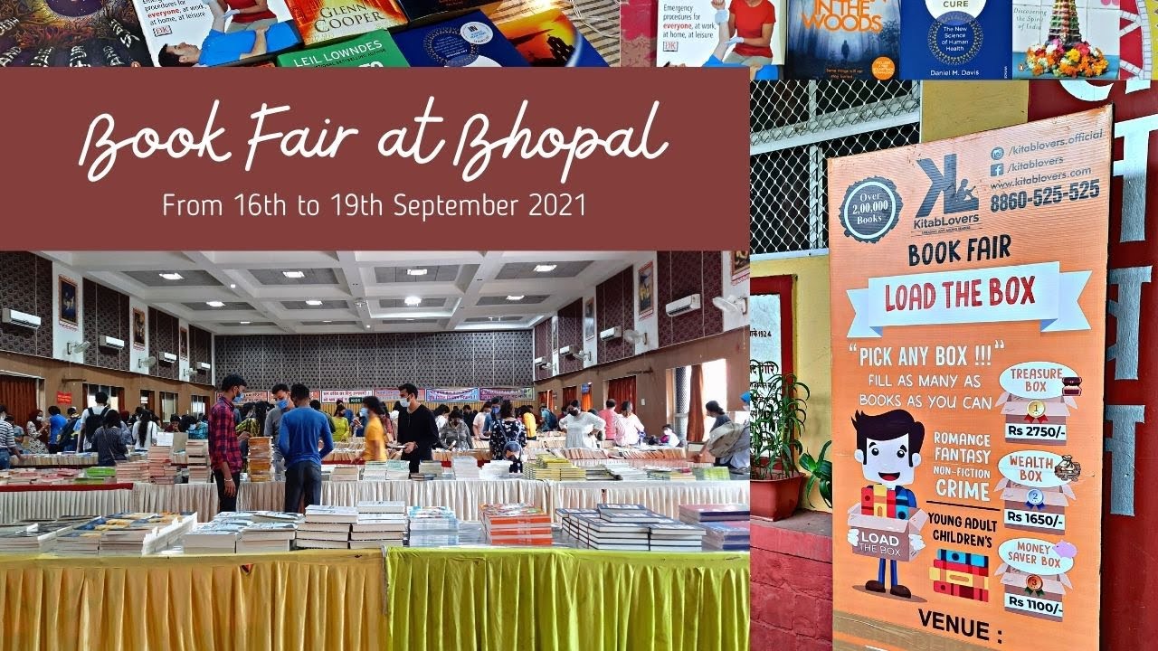 BOOK FAIR at Manas Bhawan, BHOPAL | By Kitab Lovers | LOAD THE BOX ...