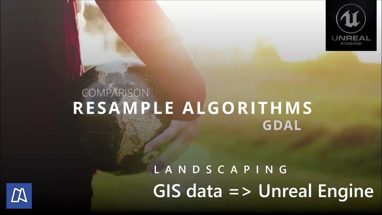 GDAL Resample Comparison in UE5 #gis - YouTube
