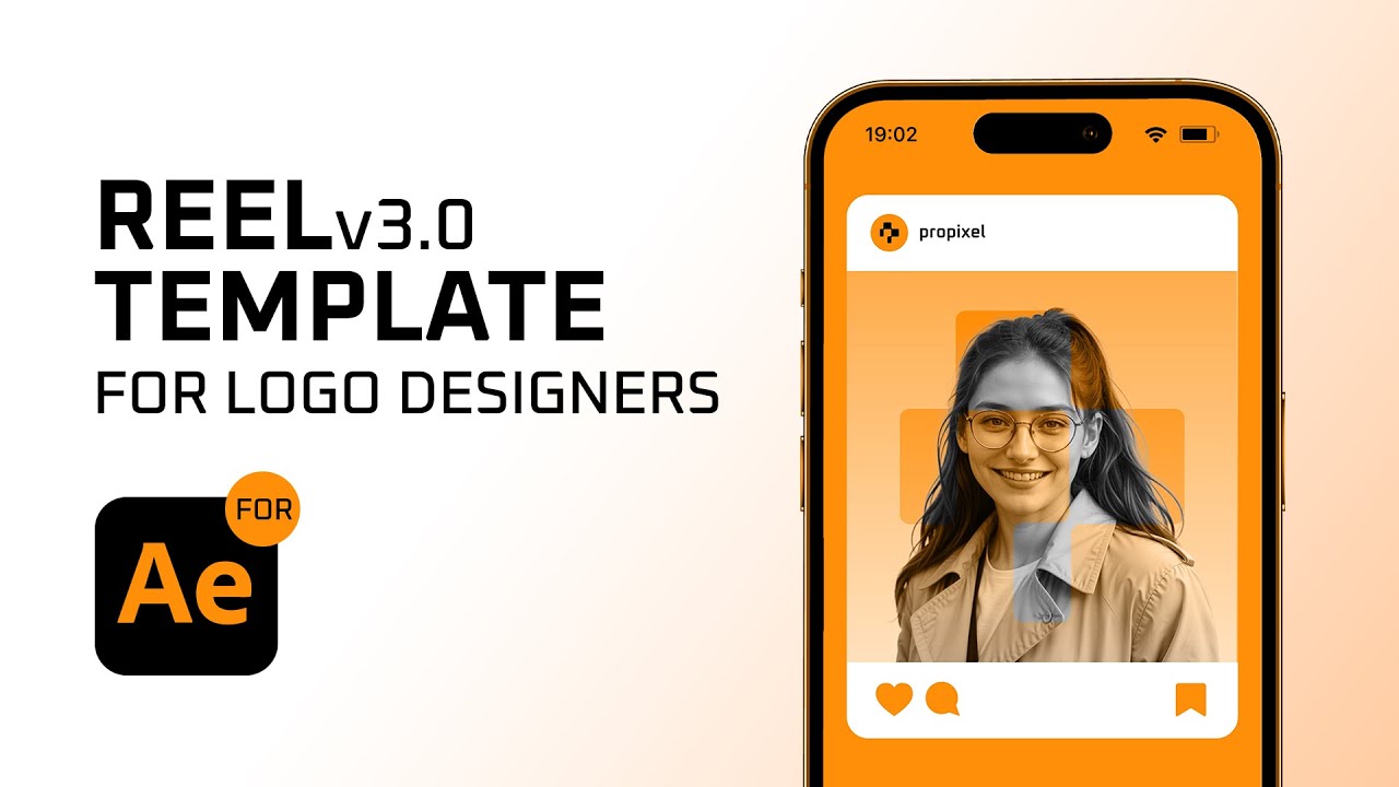 Reel Template for Logo Designers - Tutorial - YouTube