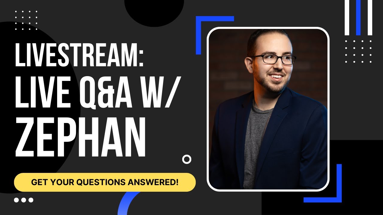 Answering Livestream Questions - Live Q&A With Zephan - YouTube