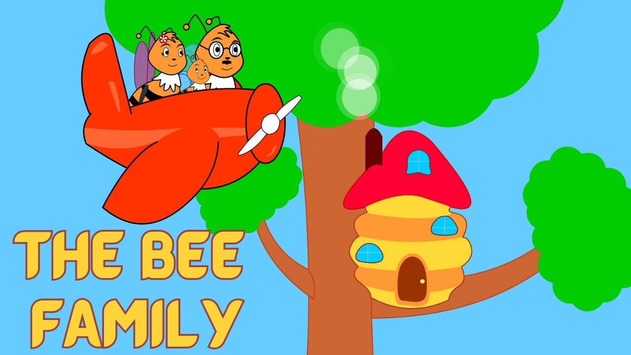 The Bee Family 🐝👪👦💌 | Pomobees | Ted Family | Kids Cartoon | Toddler ...