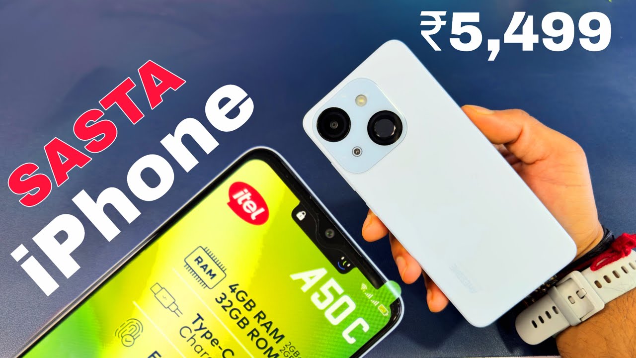 itel A50C Unboxing || Review || Camera || Price || iphone Copy ? - YouTube