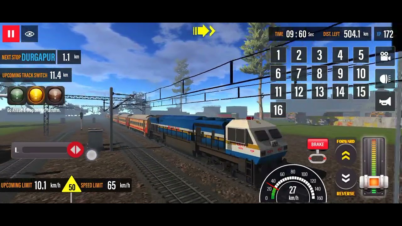 WDP4 LOCOMOTIVE JOURNEY PART1 - YouTube