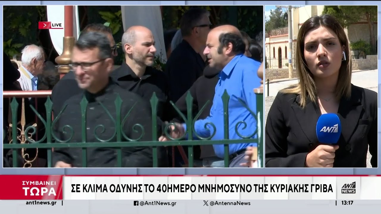 Κυριακή Γρίβα: Ξέσπασε ο πατέρας της στο μνημόσυνο για την 28χρονη ...