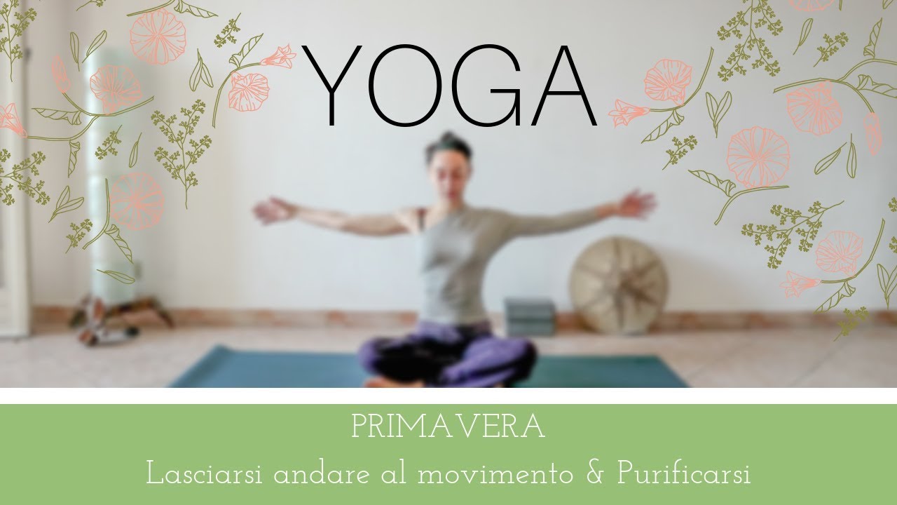 YOGA | 30min + 5min Meditazioneૐ ↠Primavera, Luna, Acqua, Secondo ...