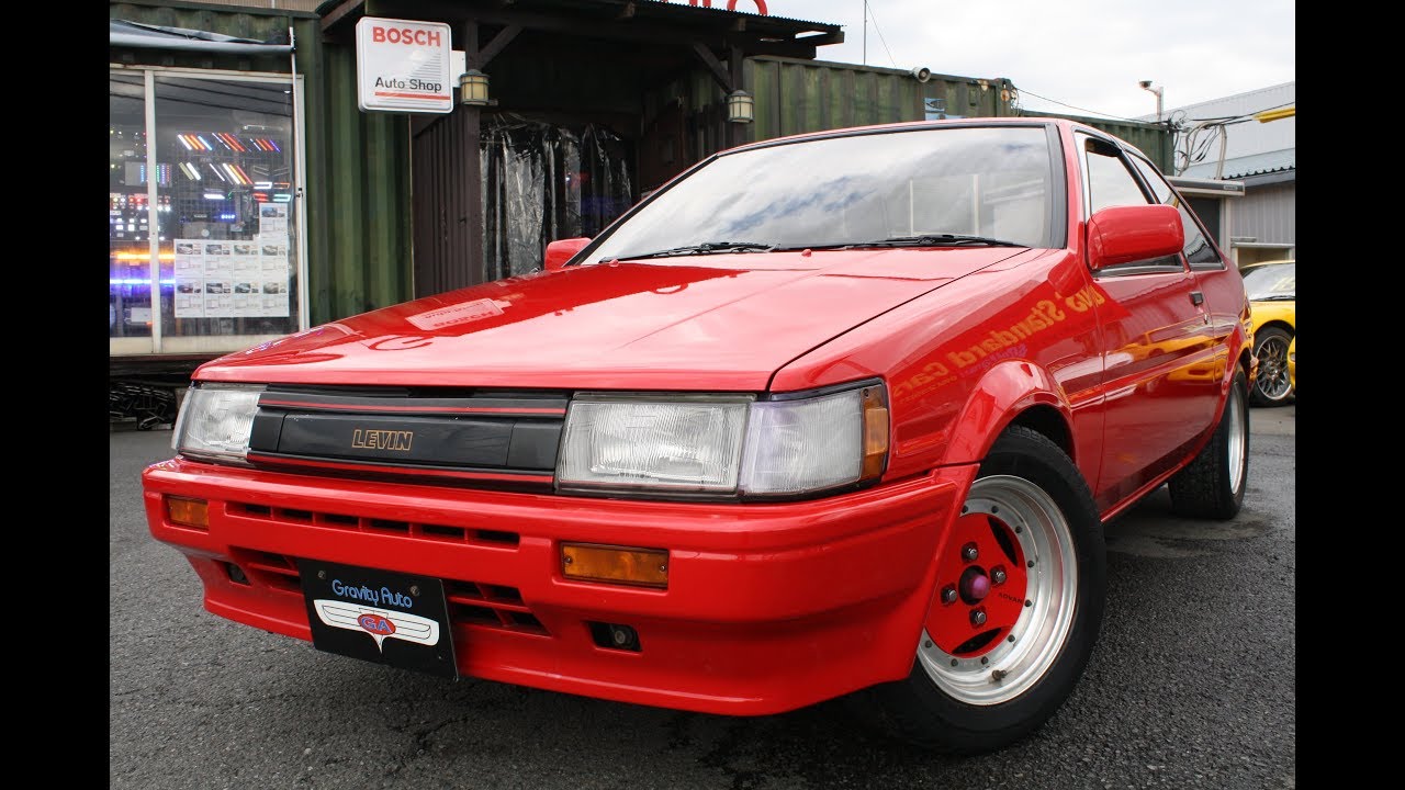入庫情報！1983 Toyota Levin Video - YouTube