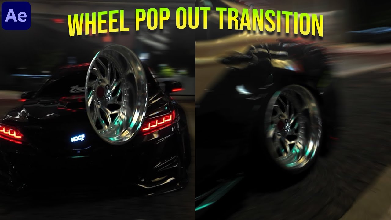 Wheel Pop Out Transition Effect in After Effects - YouTube