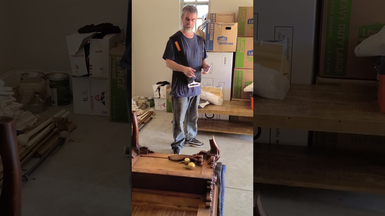 Hire-A-Helper Unloader Talks About Broken Desk - YouTube