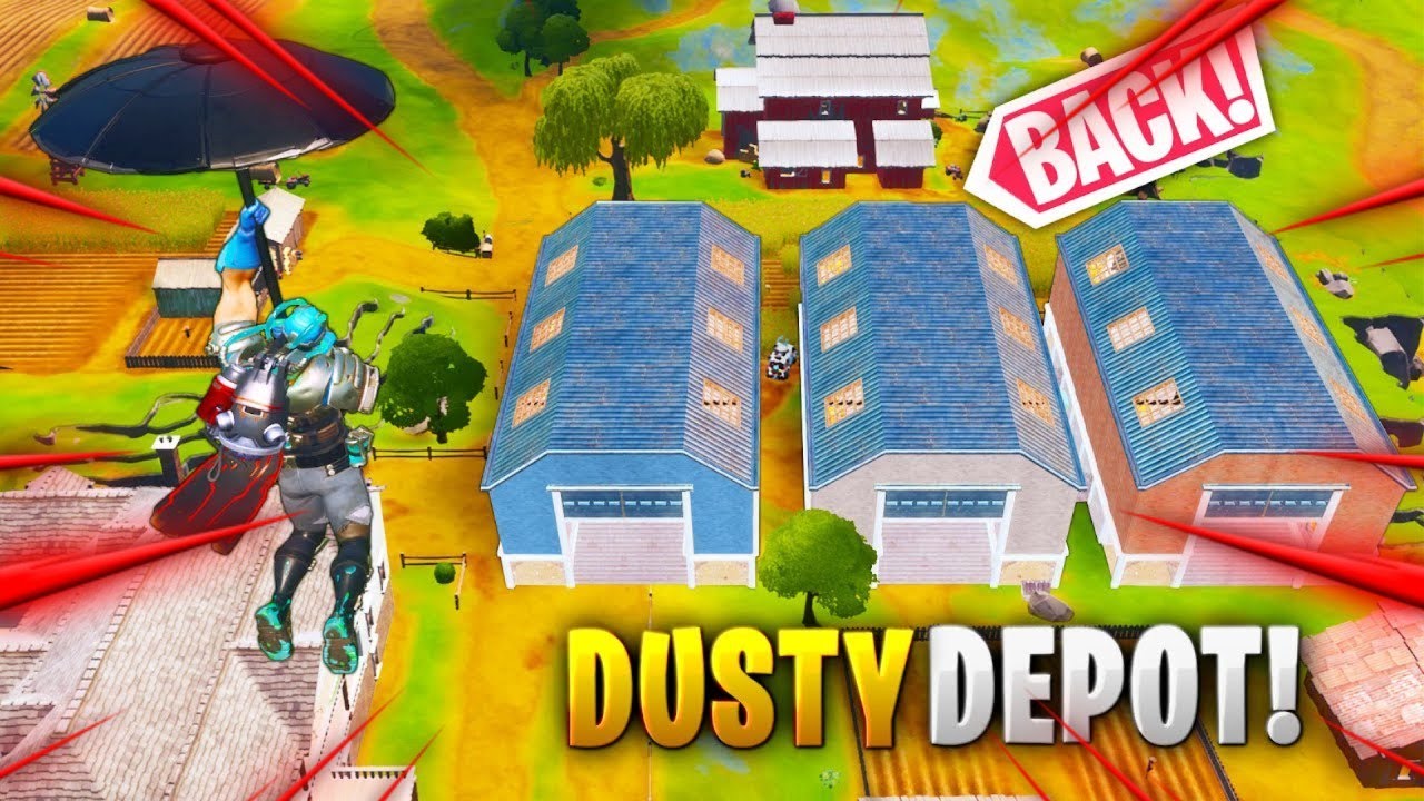 Dusty Depot Location In Chapter 2 Season 5 - YouTube