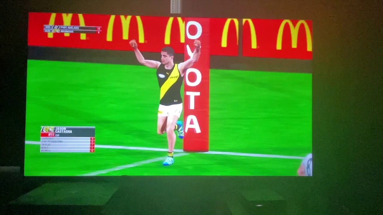 AFL 2020 Preliminary Final Port Adelaide Vs Richmond AFL Evolution 2 ...