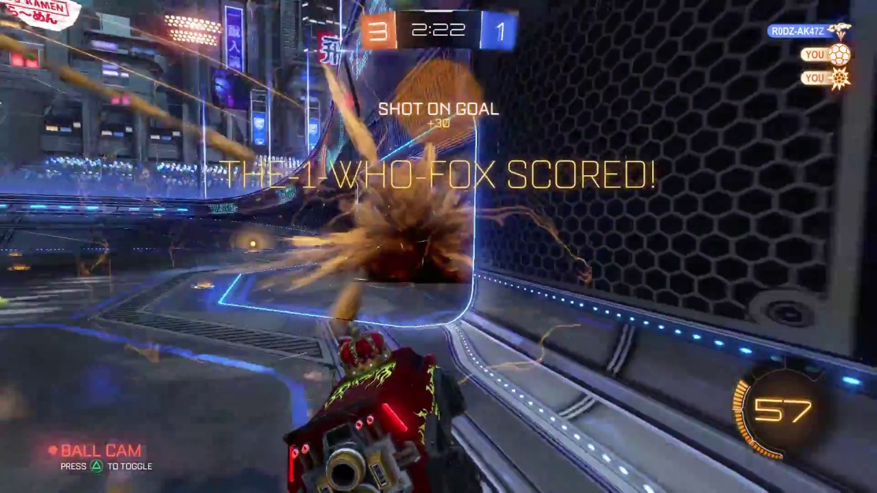 Rocket League® Fat Player - YouTube