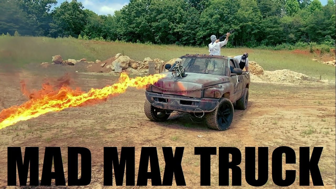 I Mounted A FLAMETHROWER to a Truck !!! - YouTube