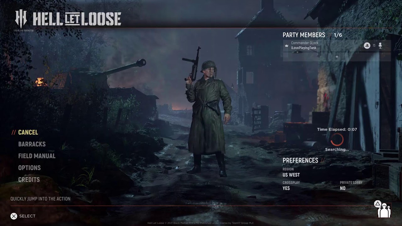 Hell Let Loose - Console - Lvl 73 - YouTube