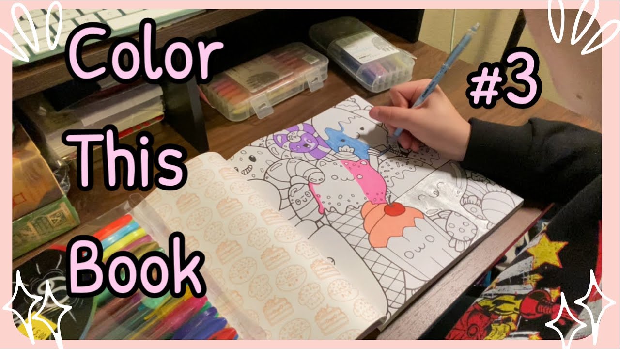 Color This Book #3 (Color With Me Chit Chat) - YouTube