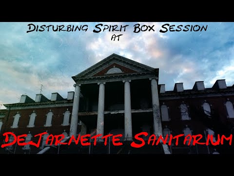Disturbing Spirit Box Session at DeJarnette Sanitarium
