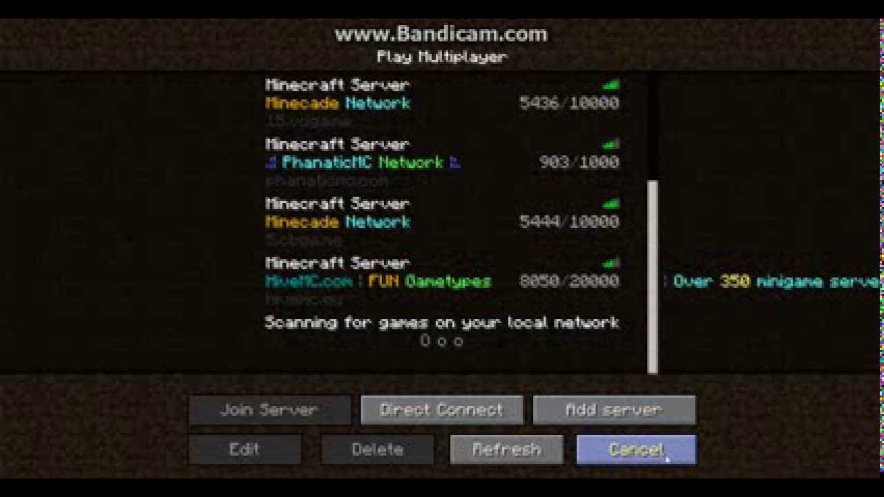 Some cool Minecraft Servers - YouTube