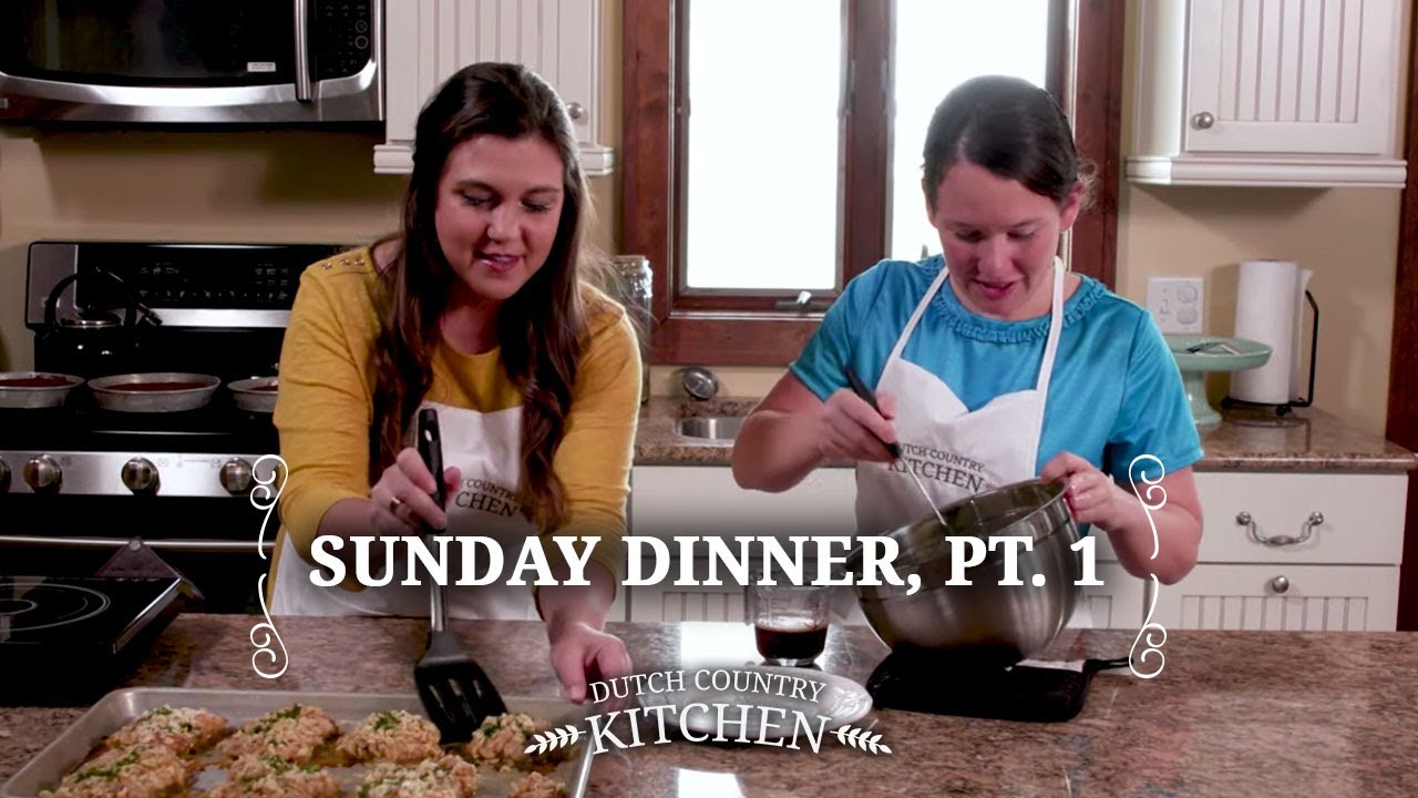 Dutch Country Kitchen Sunday Dinner Pt. 1 (Crisped Rice Chicken ...