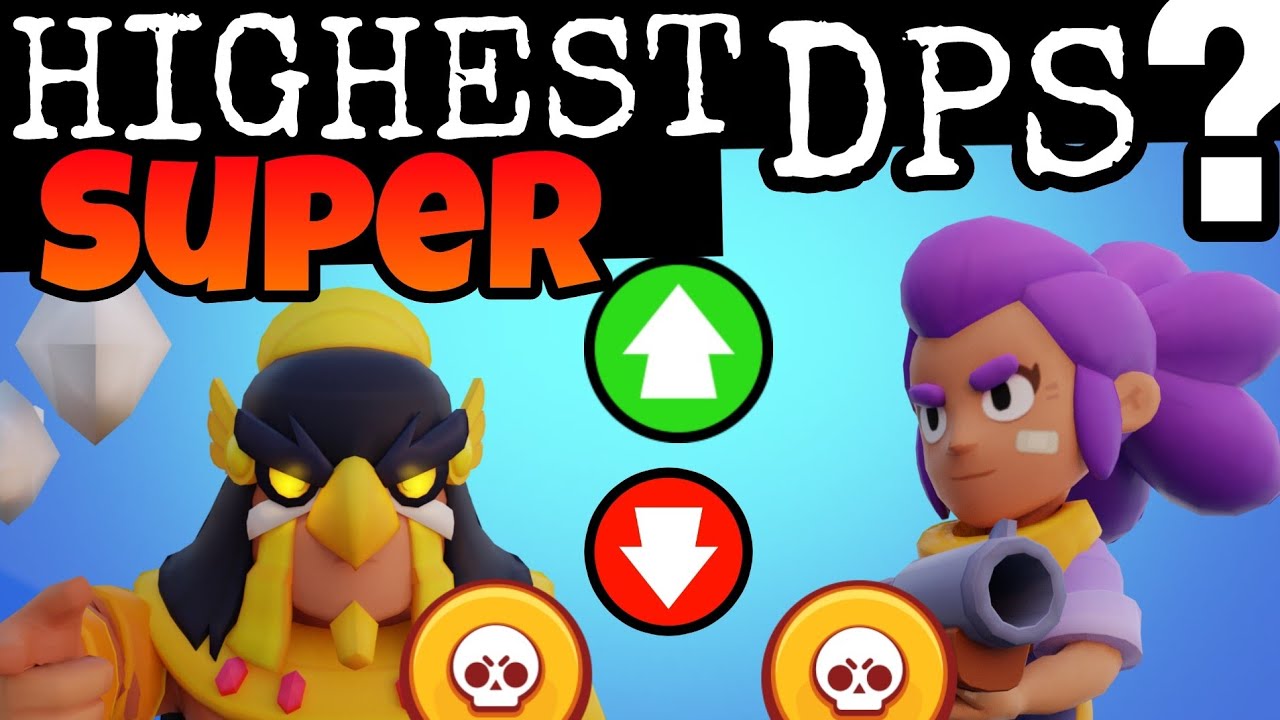 Super DPS Olympics with Gears Trophy road brawlers brawl stars - YouTube