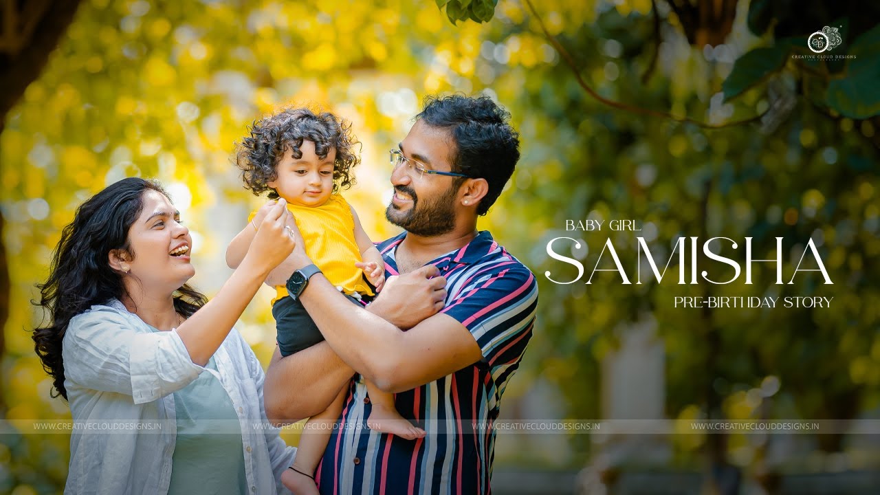Samisha's Pre-Birthday | Cake Smash | Baby girl | Creativeclouddesigns ...
